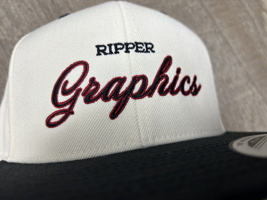 Ripper Graphics Embroidered Trucker Cap