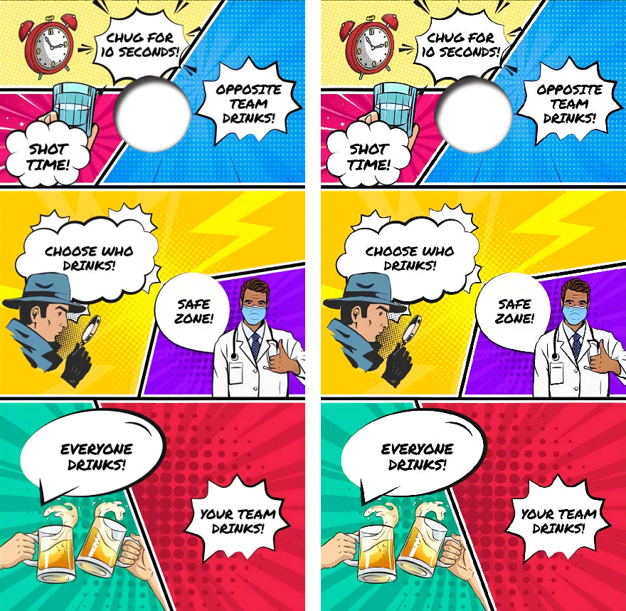 Premium Cornhole Wraps: Elevate Your Game with Vibrant Designs | Ripper ...