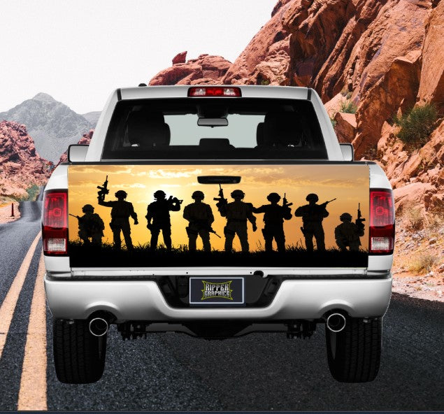 Ripper Graphics Truck Tailgate Wrap Decals